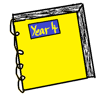 Have a look at some of Year 3's work. Year 4